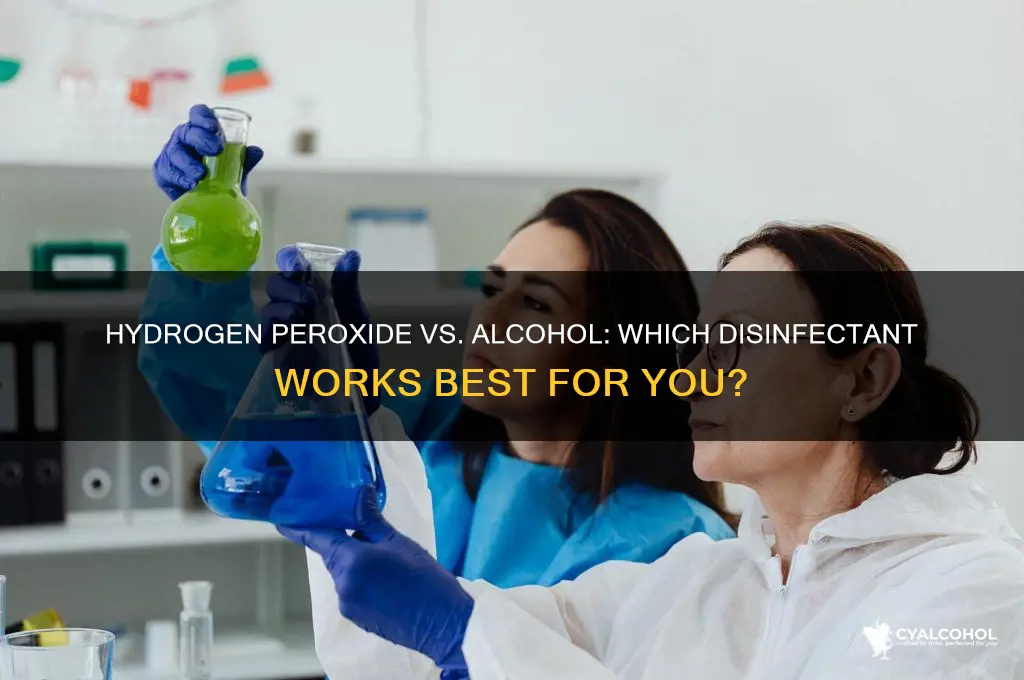 Hydrogen Peroxide Vs. Alcohol: Which Disinfectant Works Best For You ...