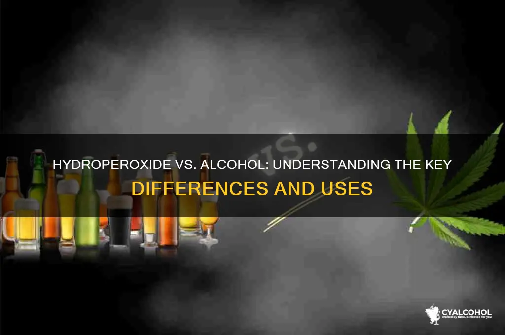 Hydroperoxide Vs. Alcohol: Understanding The Key Differences And Uses ...