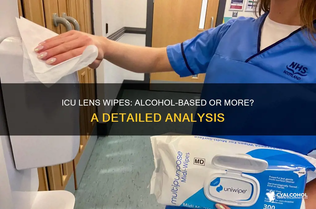 Icu Lens Wipes: Alcohol-Based Or More? A Detailed Analysis | CyAlcohol