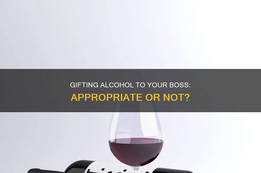 Gifting Alcohol To Your Boss: Appropriate Or Not? | CyAlcohol