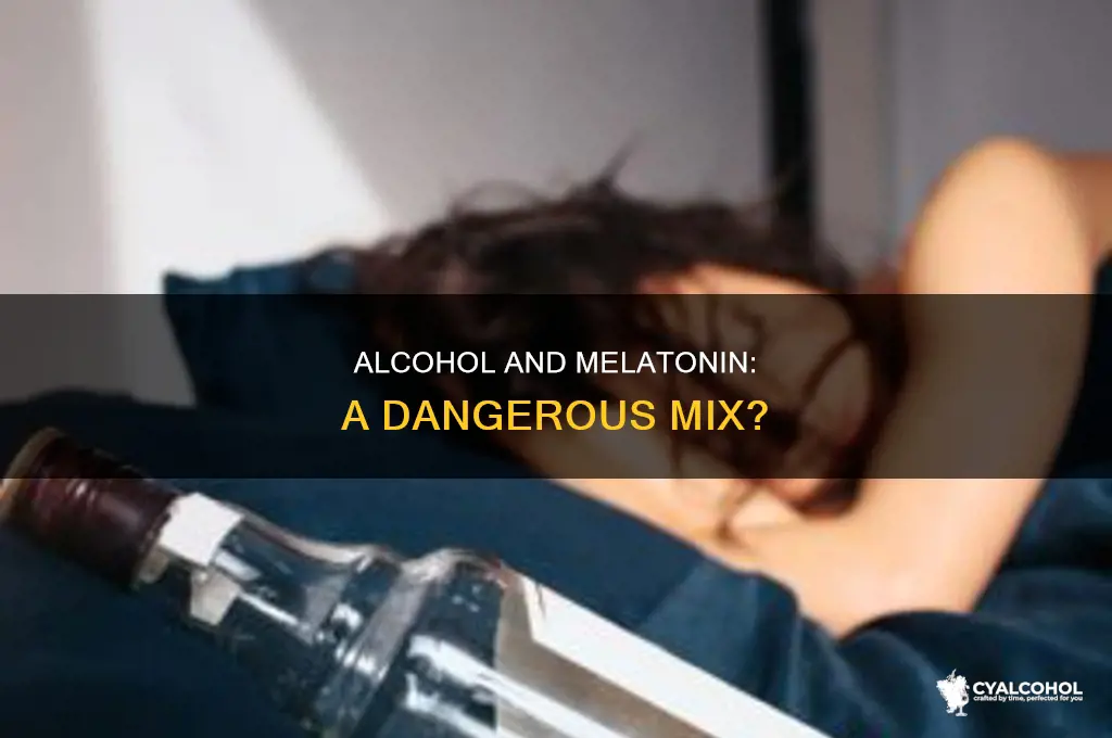 Alcohol And Melatonin: A Dangerous Mix? | CyAlcohol