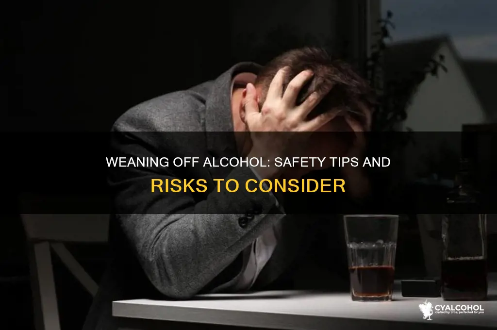Weaning Off Alcohol: Safety Tips And Risks To Consider | CyAlcohol