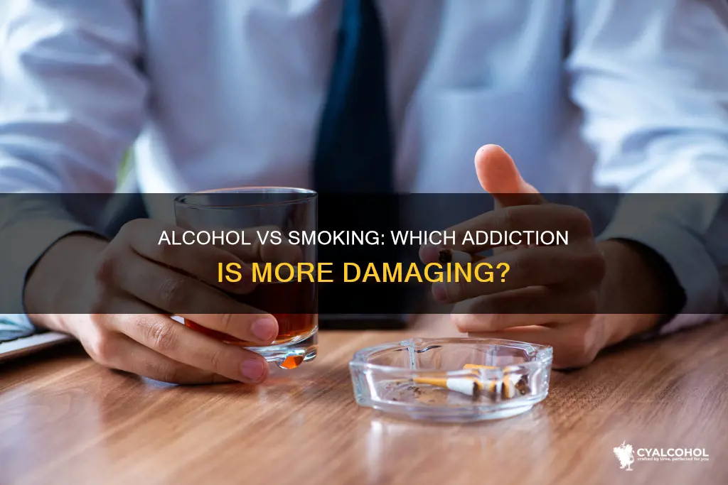 Alcohol Vs Smoking: Which Addiction Is More Damaging? | CyAlcohol