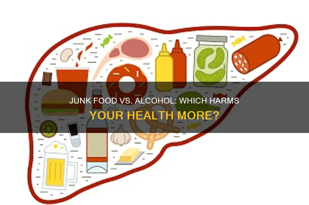 Junk Food Vs. Alcohol: Which Harms Your Health More? | CyAlcohol