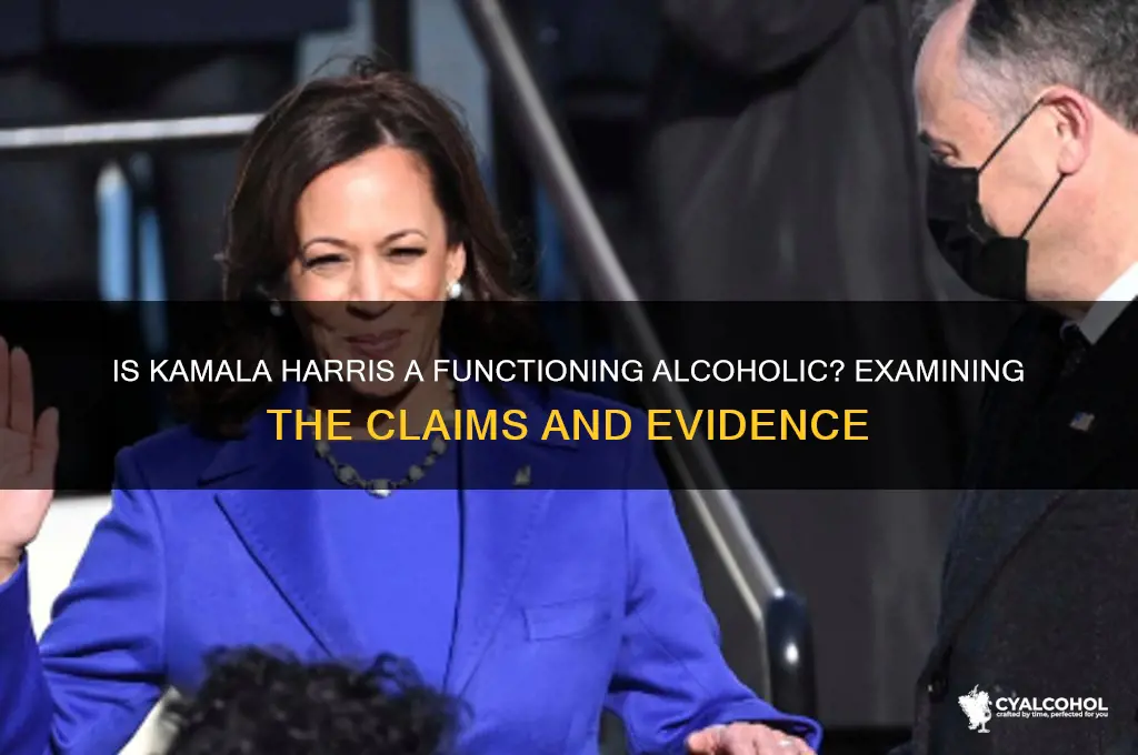 Is Kamala Harris A Functioning Alcoholic? Examining The Claims And ...
