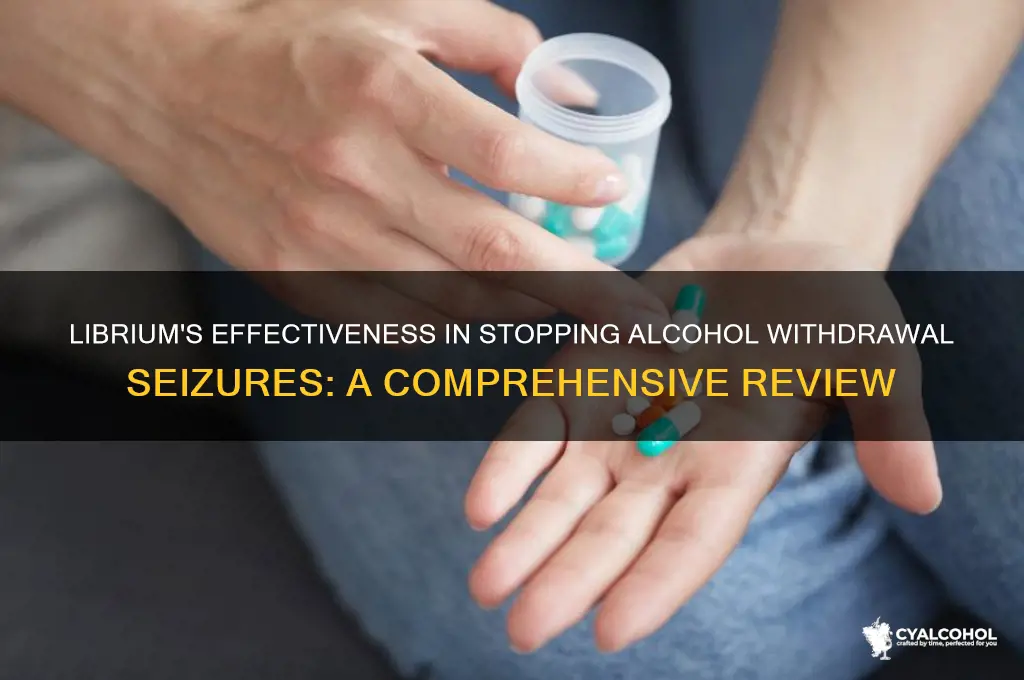 Librium's Effectiveness In Stopping Alcohol Withdrawal Seizures: A ...