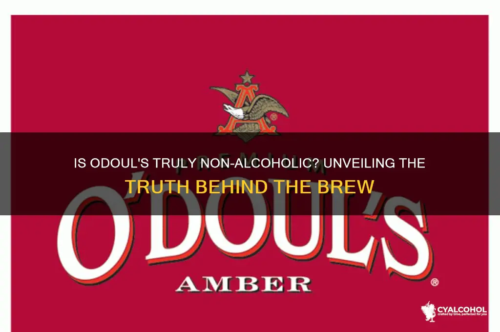 Is Odoul's Truly Non-Alcoholic? Unveiling The Truth Behind The Brew ...