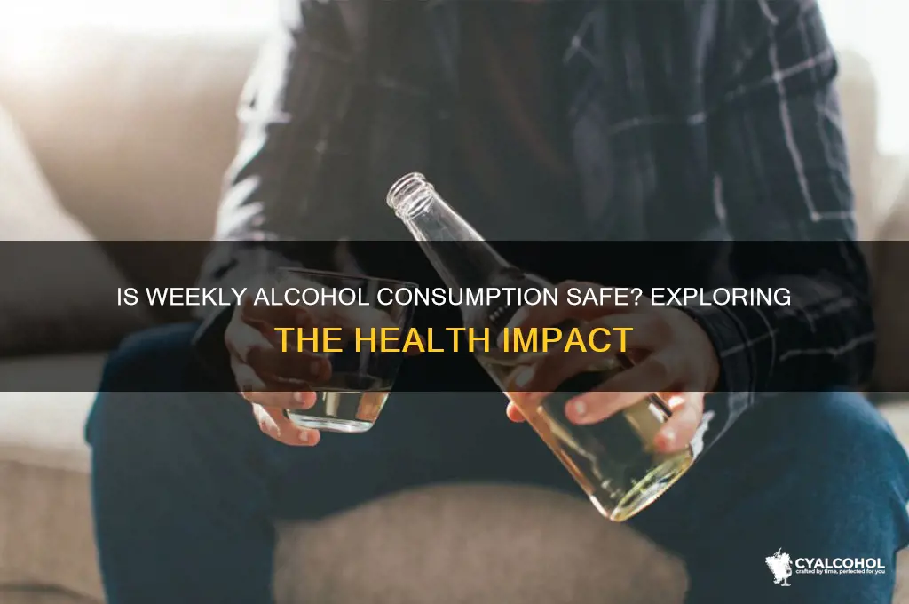 Is Weekly Alcohol Consumption Safe? Exploring The Health Impact | CyAlcohol