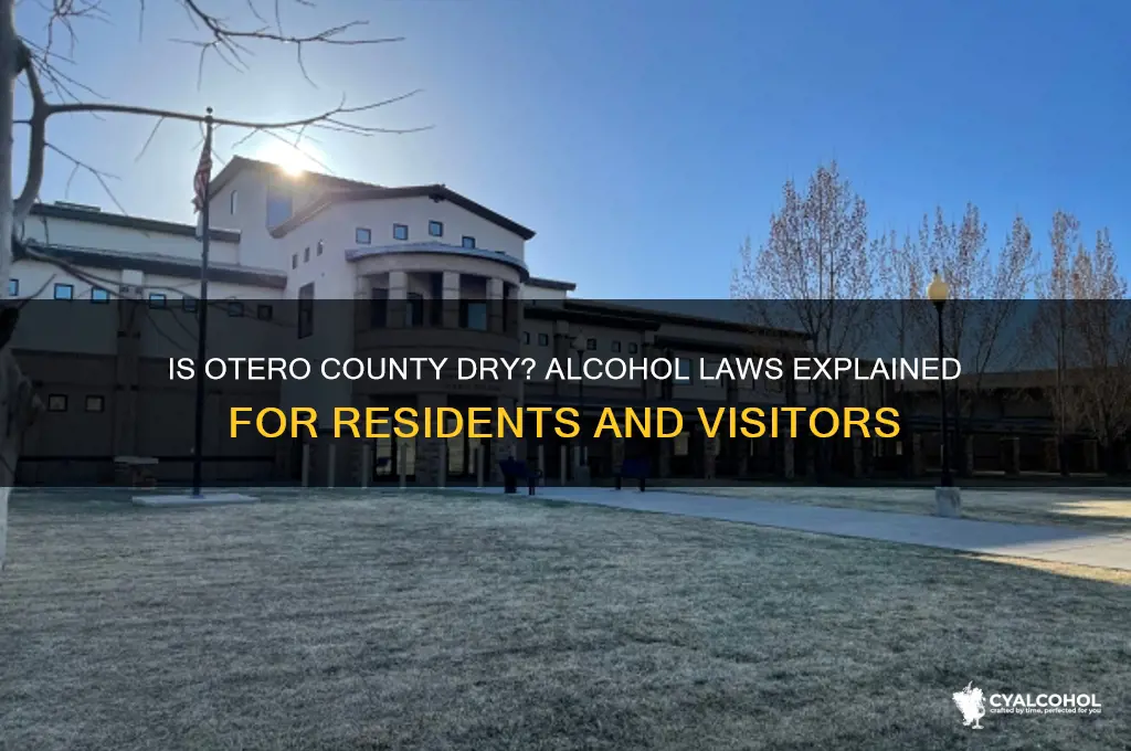 Is Otero County Dry? Alcohol Laws Explained For Residents And Visitors ...