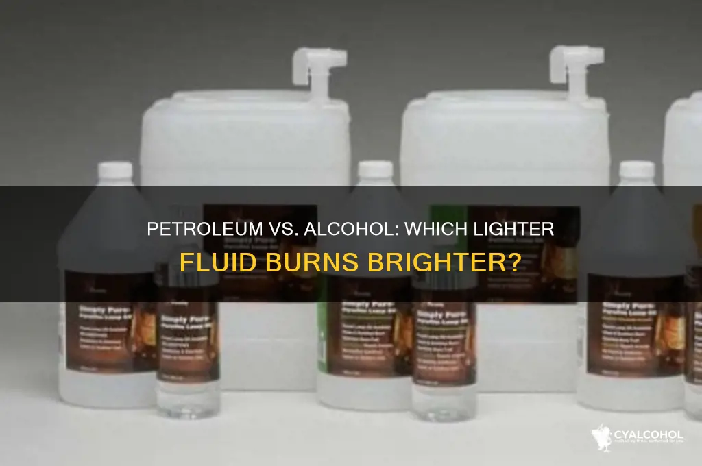 Petroleum Vs. Alcohol: Which Lighter Fluid Burns Brighter? | CyAlcohol