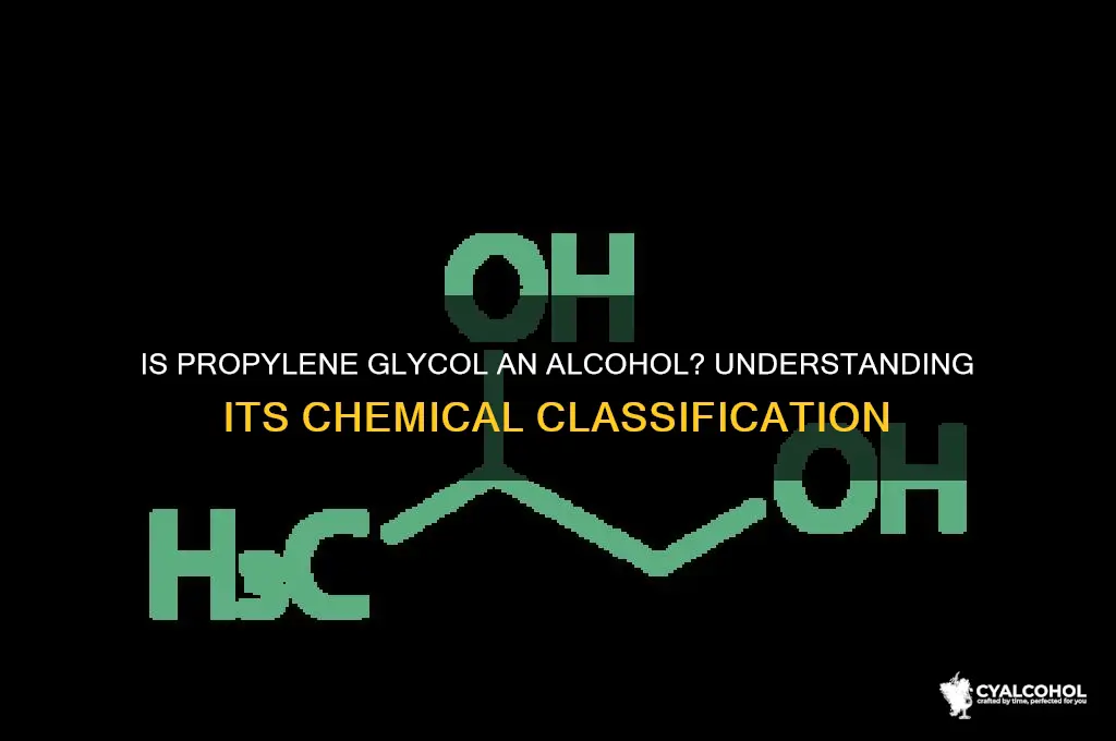 Is Propylene Glycol An Alcohol? Understanding Its Chemical ...