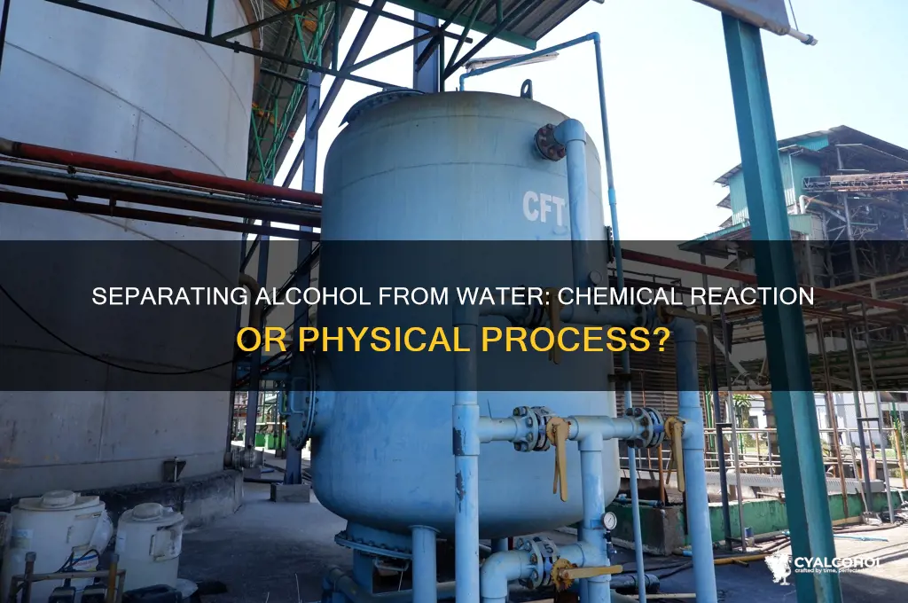 Separating Alcohol From Water: Chemical Reaction Or Physical Process ...