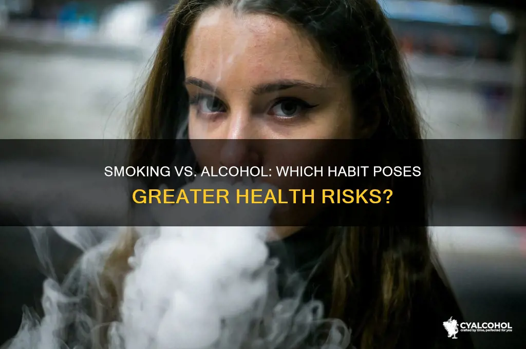 Smoking Vs. Alcohol: Which Habit Poses Greater Health Risks? | CyAlcohol