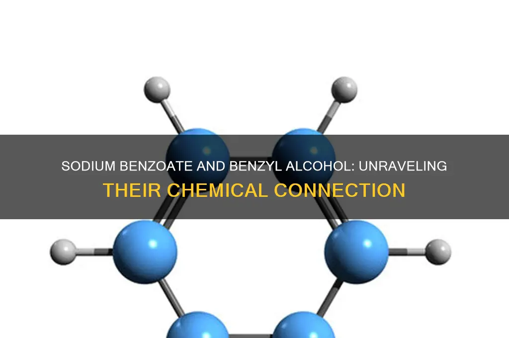 Sodium Benzoate And Benzyl Alcohol: Unraveling Their Chemical ...