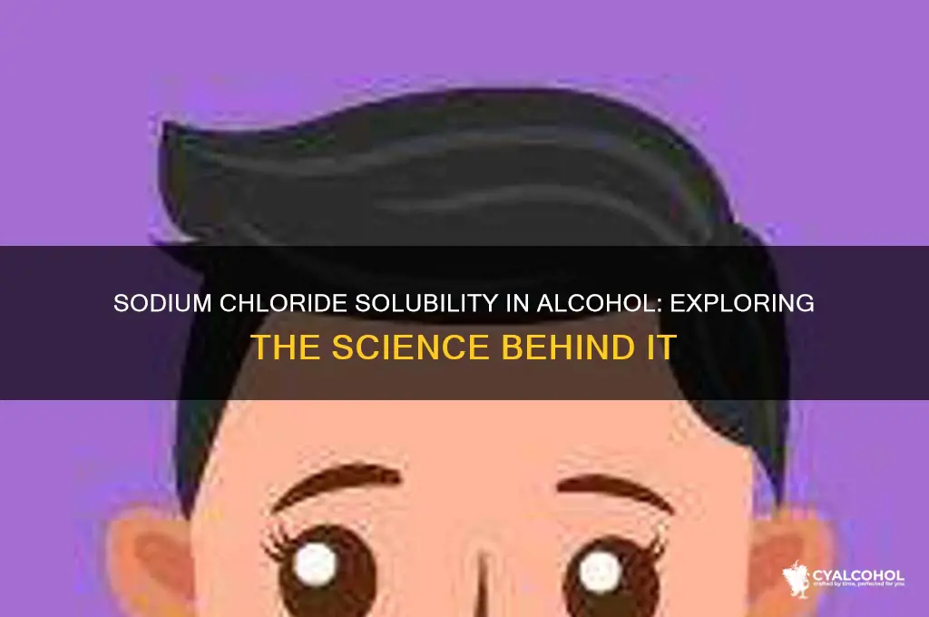 Sodium Chloride Solubility In Alcohol: Exploring The Science Behind It ...