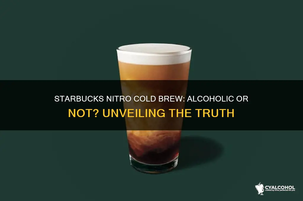 Starbucks Nitro Cold Brew: Alcoholic Or Not? Unveiling The Truth ...