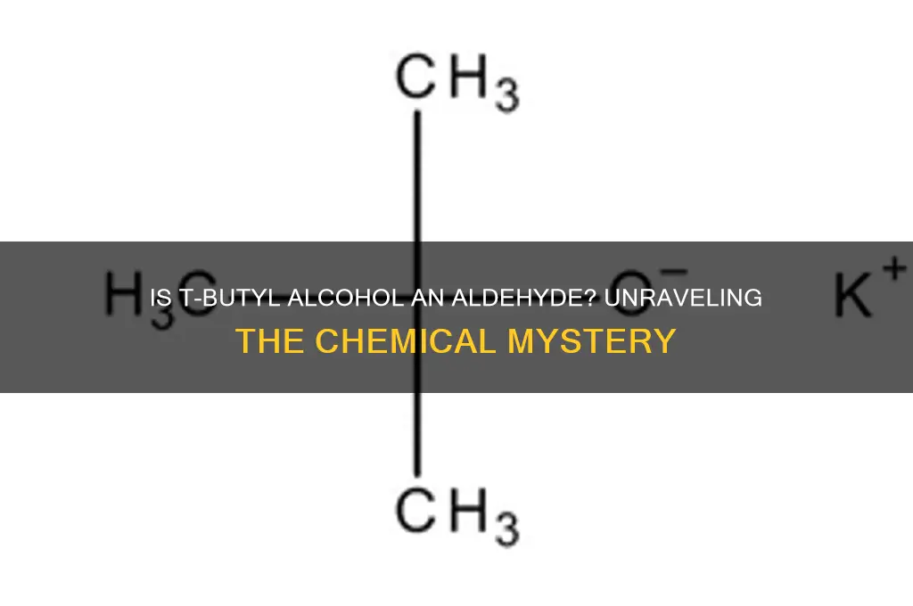 Is T-Butyl Alcohol An Aldehyde? Unraveling The Chemical Mystery | CyAlcohol
