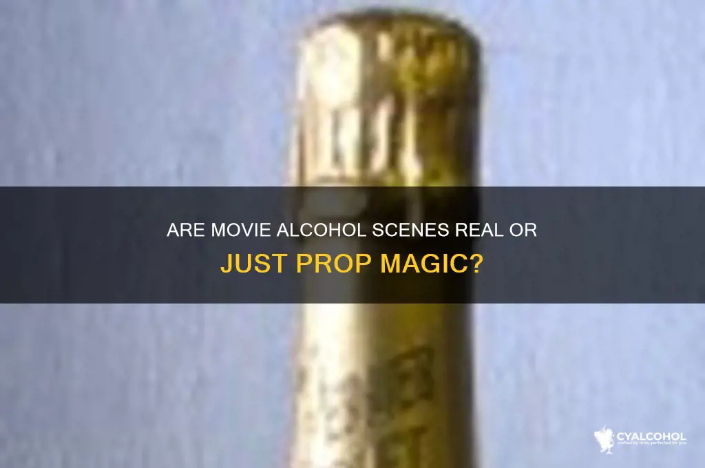 Are Movie Alcohol Scenes Real Or Just Prop Magic? | CyAlcohol