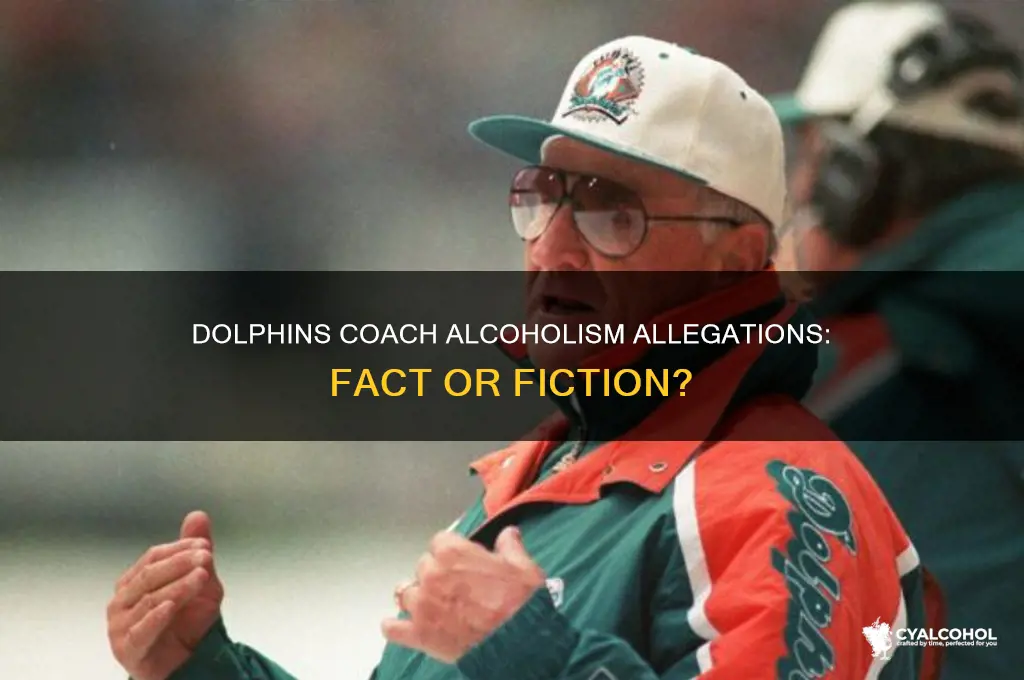 Dolphins Coach Alcoholism Allegations: Fact Or Fiction? | CyAlcohol