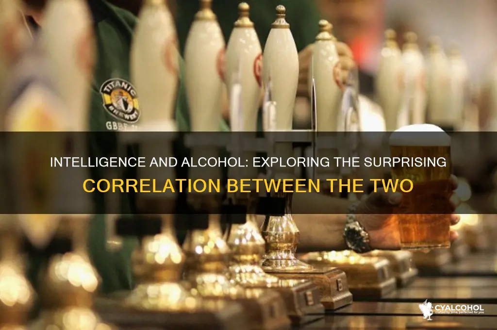 Intelligence And Alcohol: Exploring The Surprising Correlation Between ...
