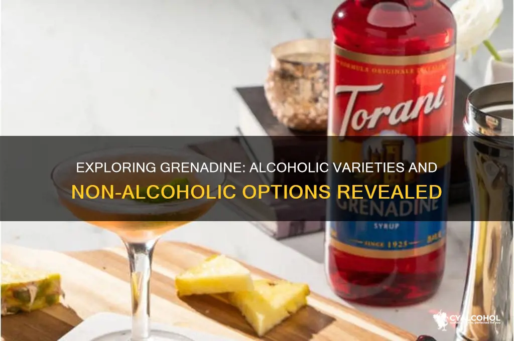 Exploring Grenadine: Alcoholic Varieties And Non-Alcoholic Options ...