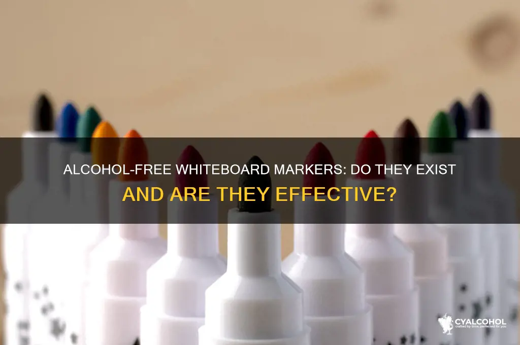 Alcohol-Free Whiteboard Markers: Do They Exist And Are They Effective ...