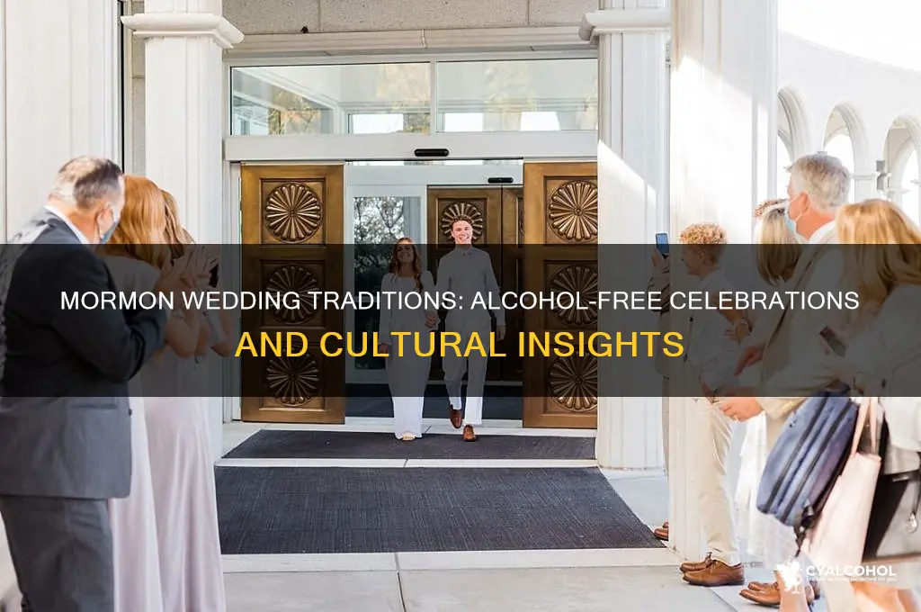 Mormon Wedding Traditions: Alcohol-Free Celebrations And Cultural ...