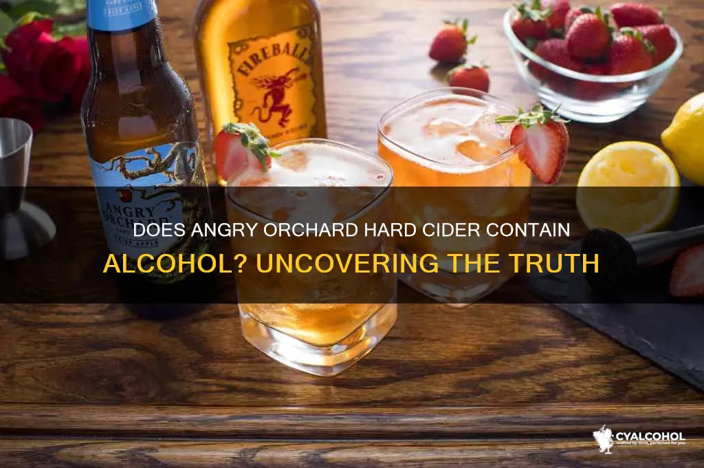 Does Angry Orchard Hard Cider Contain Alcohol? Uncovering The Truth ...