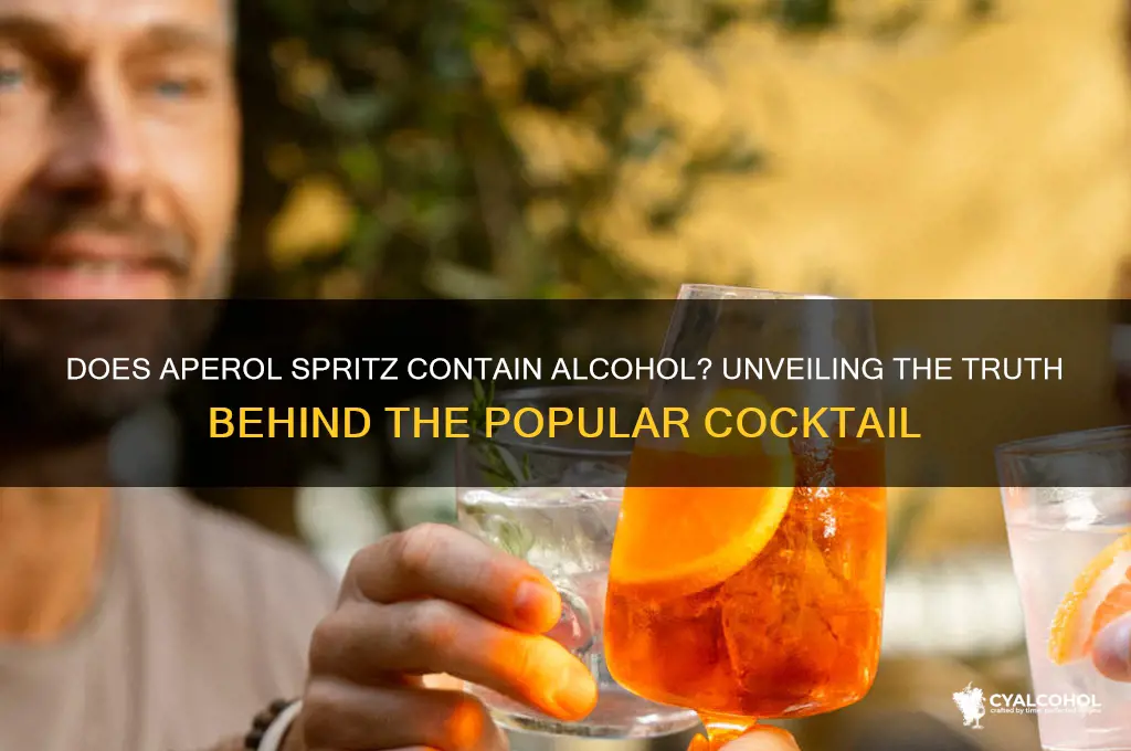 Does Aperol Spritz Contain Alcohol? Unveiling The Truth Behind The ...