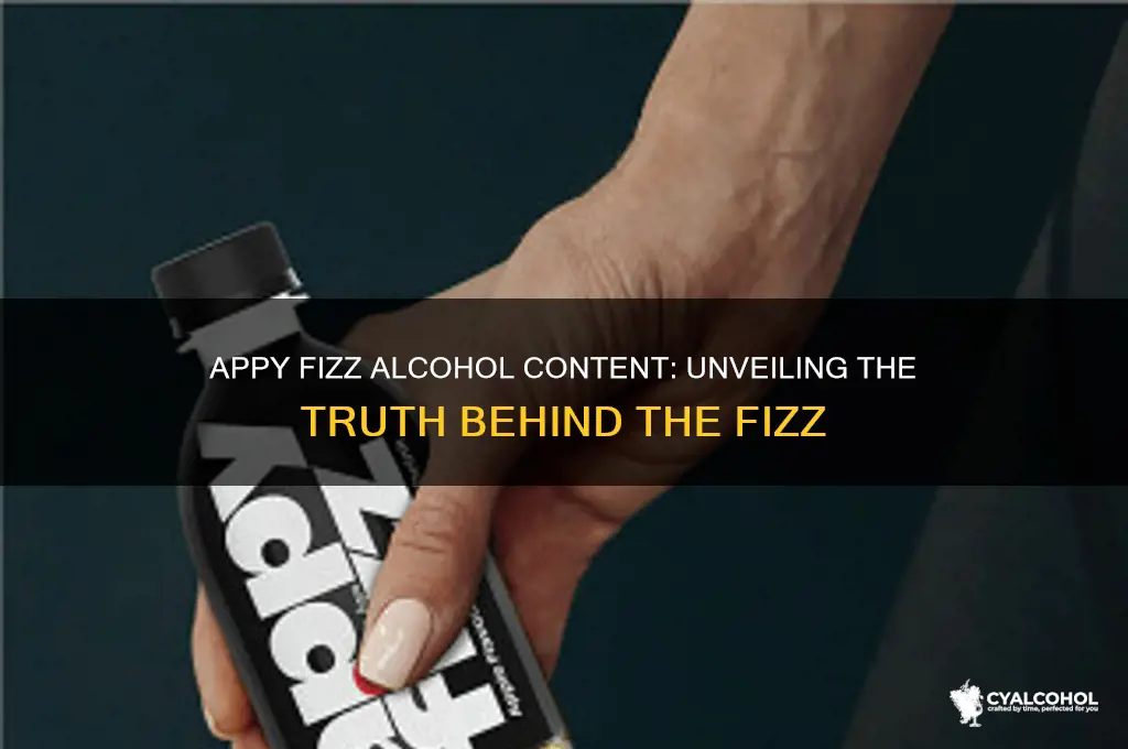 Appy Fizz Alcohol Content: Unveiling The Truth Behind The Fizz | CyAlcohol