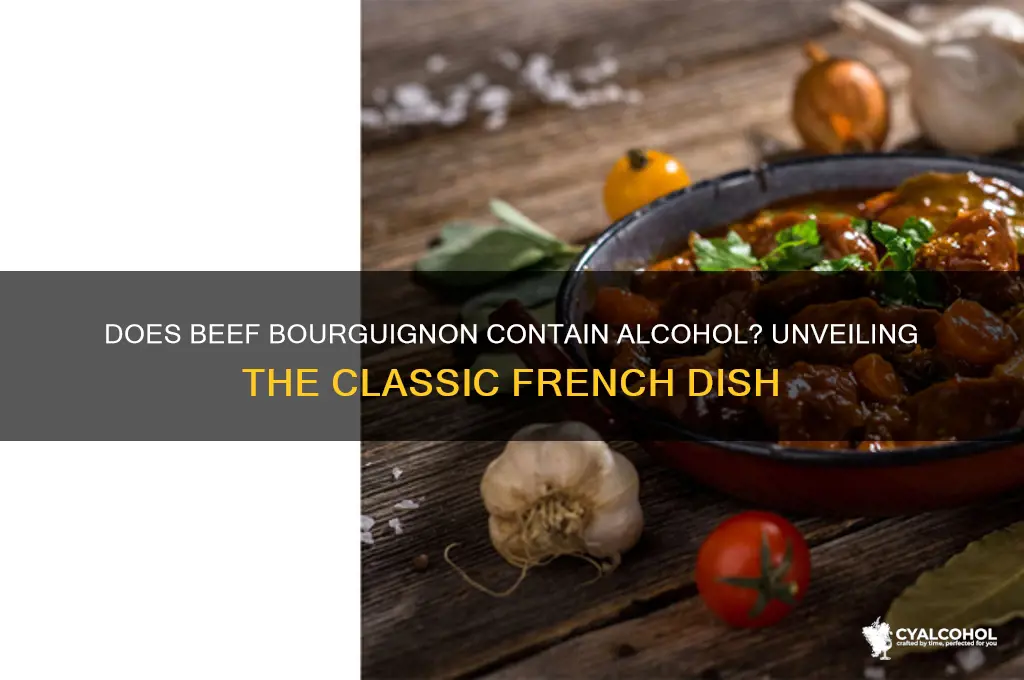 Does Beef Bourguignon Contain Alcohol? Unveiling The Classic French ...