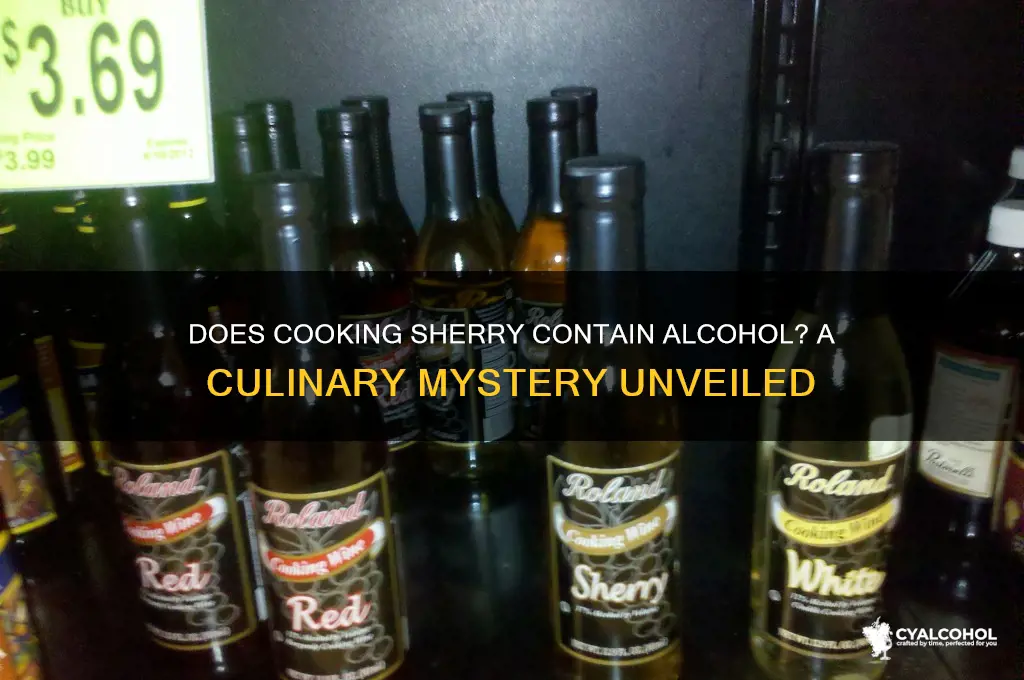 Does Cooking Sherry Contain Alcohol? A Culinary Mystery Unveiled ...