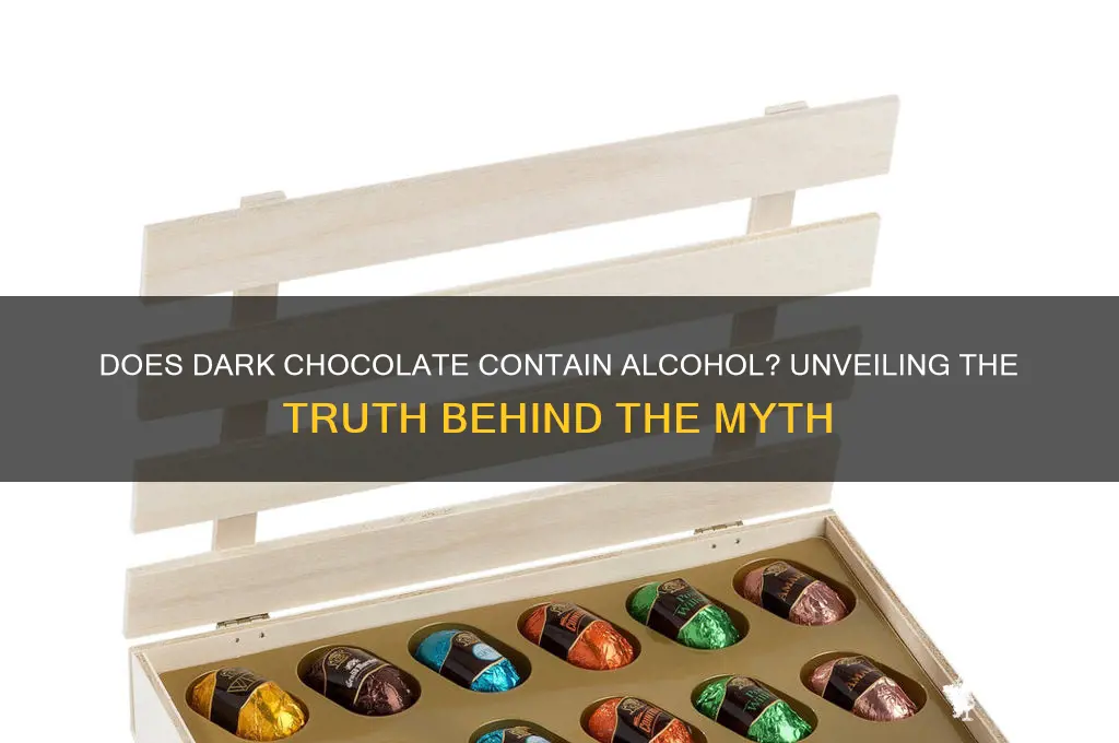 Does Dark Chocolate Contain Alcohol? Unveiling The Truth Behind The ...