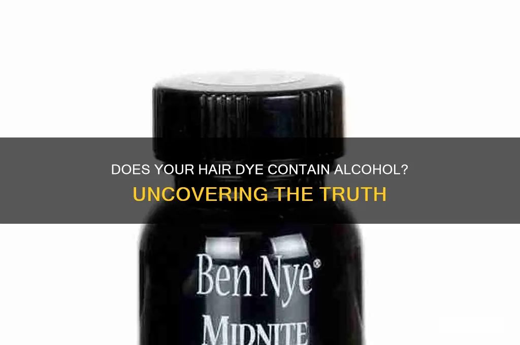 Does Your Hair Dye Contain Alcohol? Uncovering The Truth | CyAlcohol