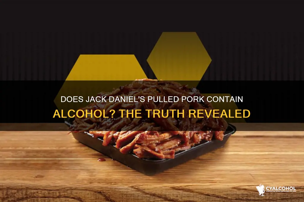 Does Jack Daniel's Pulled Pork Contain Alcohol? The Truth Revealed ...