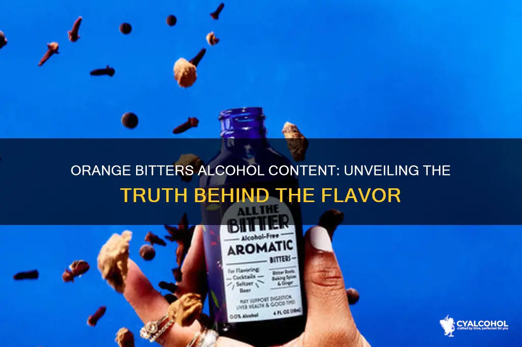 Orange Bitters Alcohol Content: Unveiling The Truth Behind The Flavor ...
