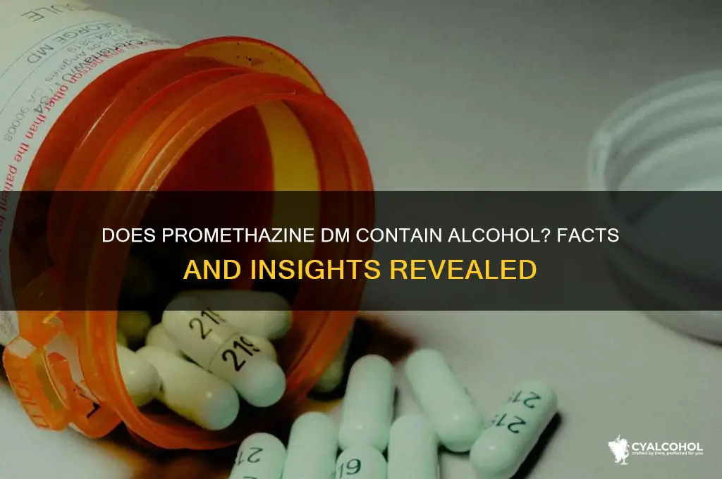 Does Promethazine Dm Contain Alcohol? Facts And Insights Revealed ...