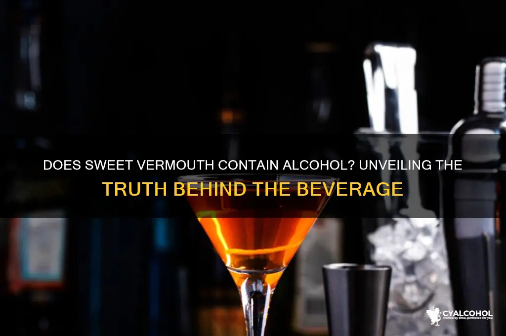 Does Sweet Vermouth Contain Alcohol? Unveiling The Truth Behind The ...