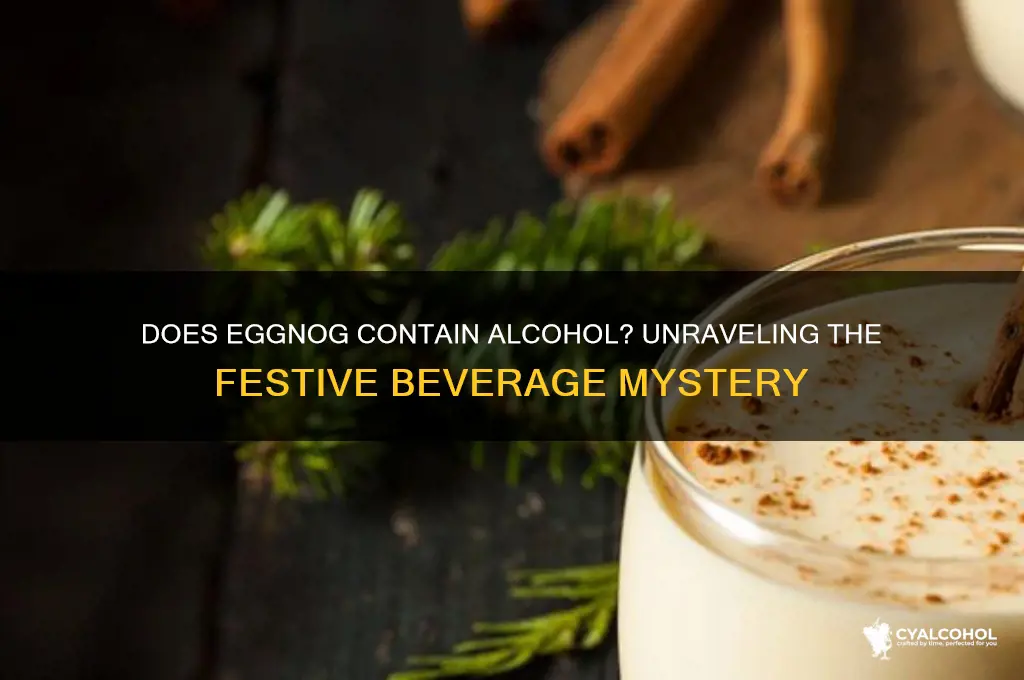 Does Eggnog Contain Alcohol? Unraveling The Festive Beverage Mystery ...