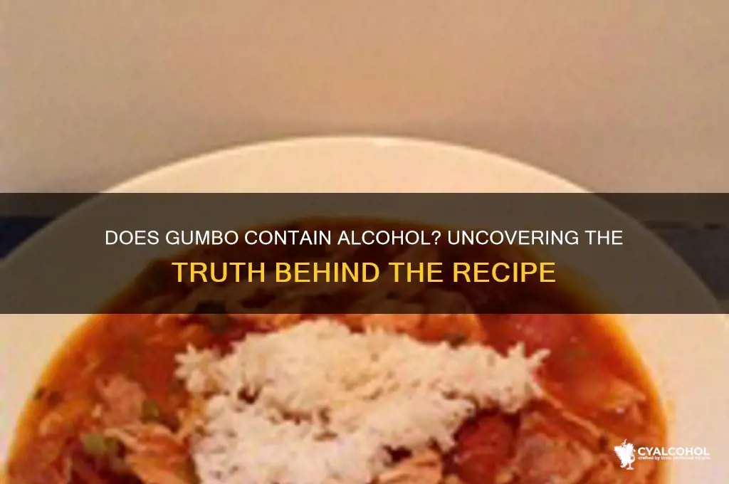 Does Gumbo Contain Alcohol? Uncovering The Truth Behind The Recipe ...