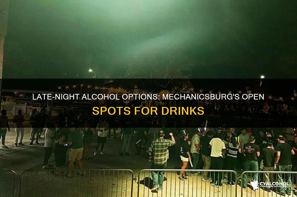 Late-Night Alcohol Options: Mechanicsburg's Open Spots For Drinks ...