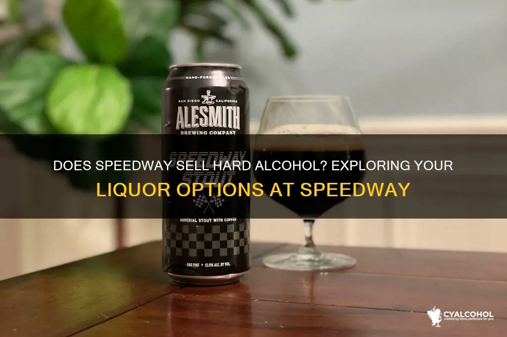 Does Speedway Sell Hard Alcohol? Exploring Your Liquor Options At ...