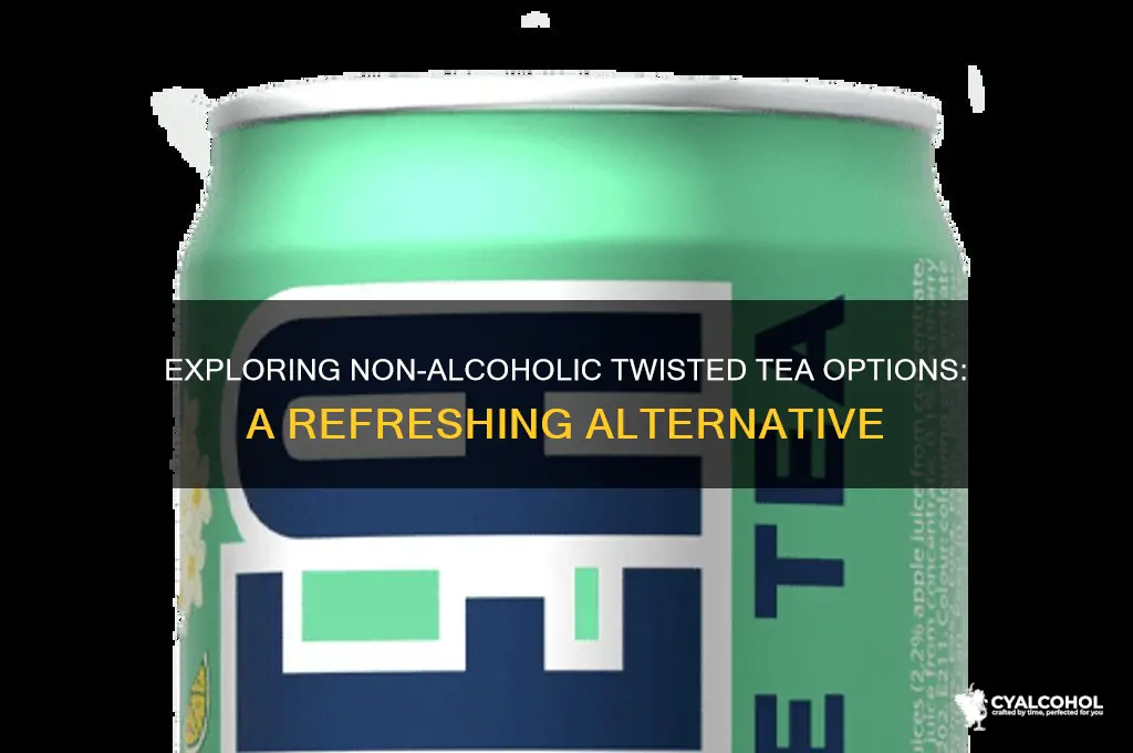 Exploring Non-Alcoholic Twisted Tea Options: A Refreshing Alternative ...