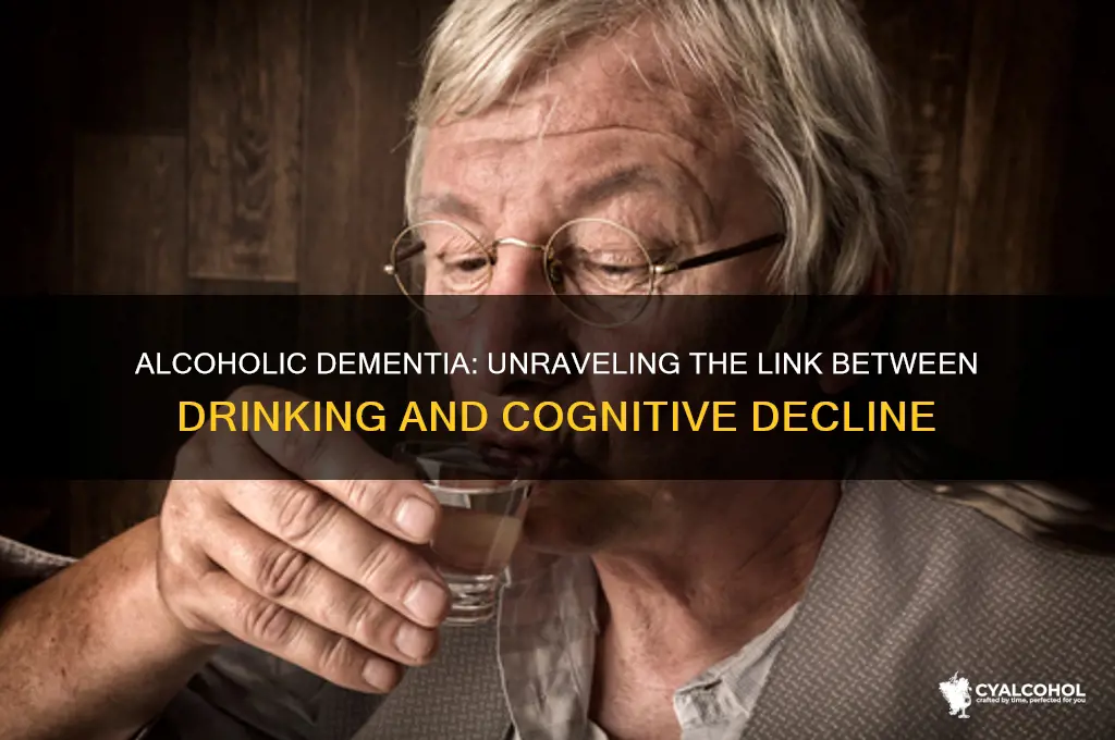 Alcoholic Dementia: Unraveling The Link Between Drinking And Cognitive ...