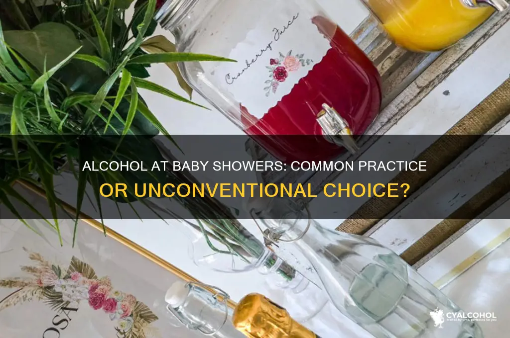 Alcohol At Baby Showers: Common Practice Or Unconventional Choice ...