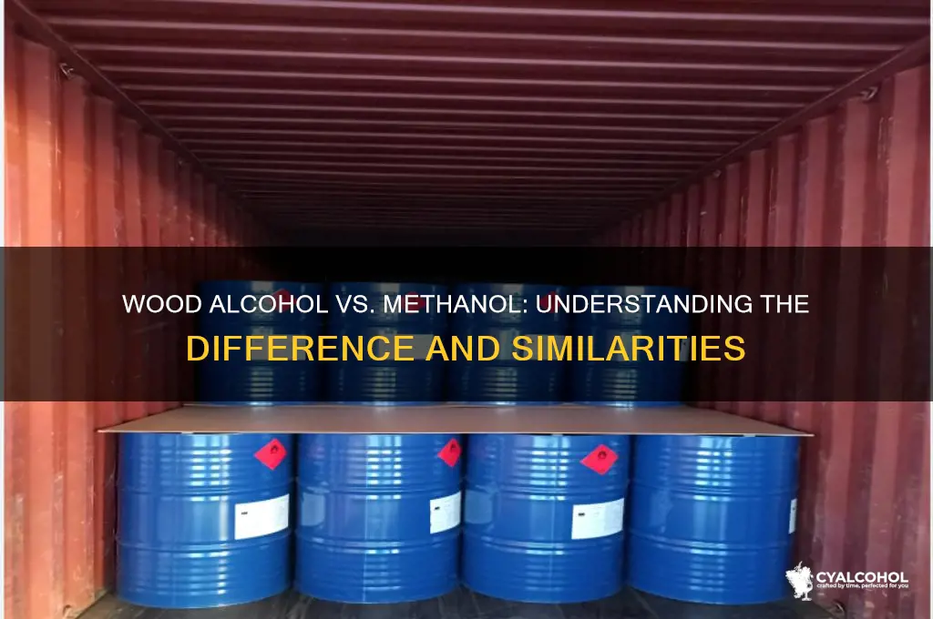 Wood Alcohol Vs. Methanol: Understanding The Difference And ...