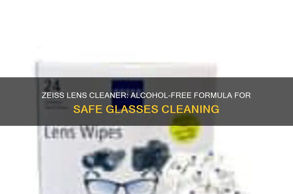 Zeiss Lens Cleaner: Alcohol-Free Formula For Safe Glasses Cleaning ...