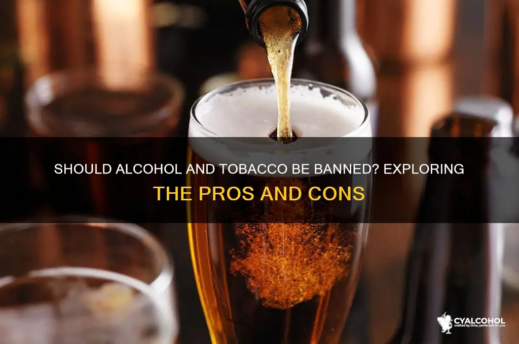 Should Alcohol And Tobacco Be Banned? Exploring The Pros And Cons ...