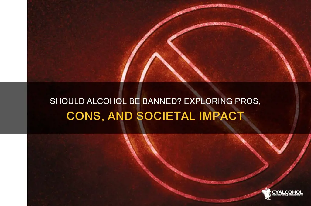 Should Alcohol Be Banned? Exploring Pros, Cons, And Societal Impact ...