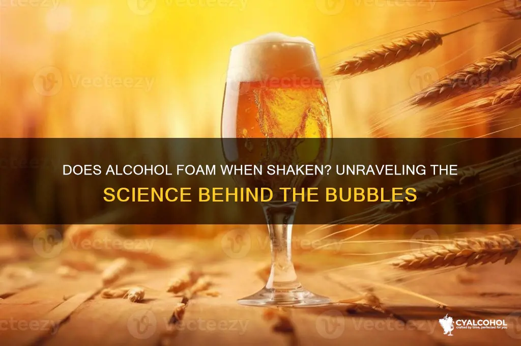 Does Alcohol Foam When Shaken? Unraveling The Science Behind The ...
